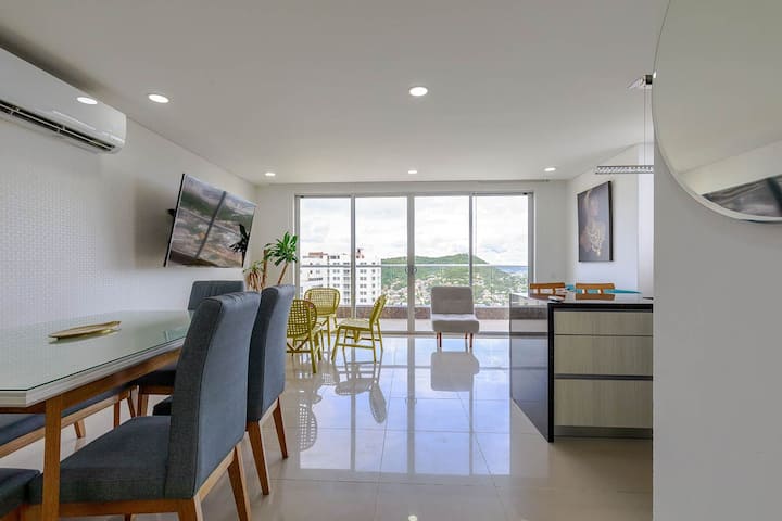 Exclusivo Duplex Con Vista Al Mar P24 - Cartagena