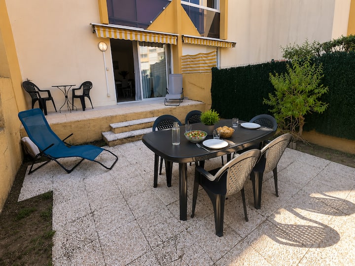 T3 Familial à 2 Min De La Plage Terrasse & Parc - Le Grau-du-Roi