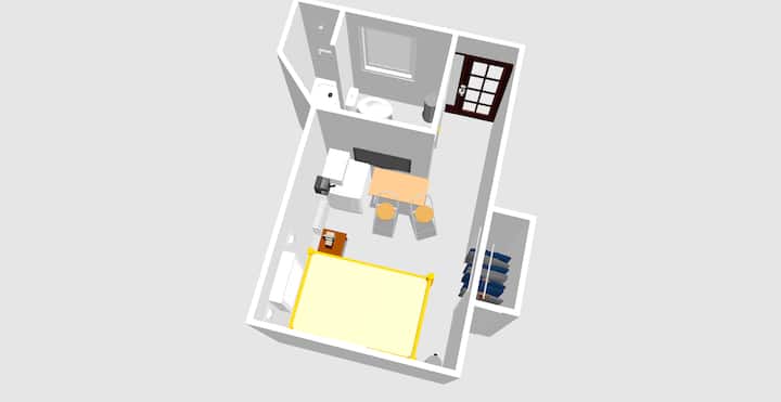 Central Microflat, Parking, Bbq, Garden - Billund