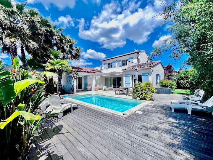 Villa Intimiste Avec Piscine Pour 6 - Le Pradet