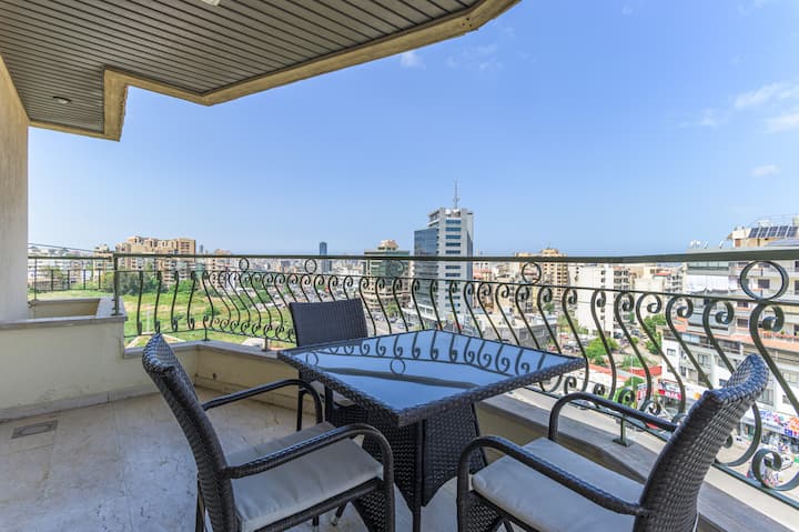 Spacious & Bright 3bdr Flat In Beirut With24/7elec - Lebanon