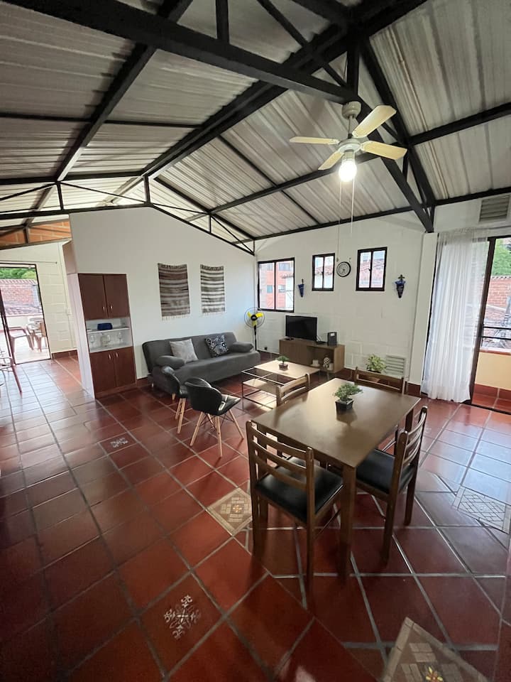 Cozy Loft With Terrace - Envigado