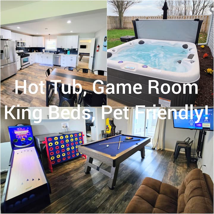 Starved Rock Retreat! Hot Tub, Game Room! - Ottawa, IL