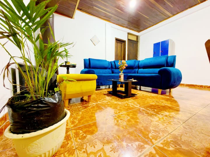 Queen Privada05 +Wifiveloz&coworking •Ubicacióntop - Salento