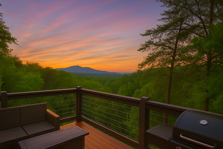 Mountain Views On Large Deck, Game Room, Sleeps 8 - Sevierville, TN