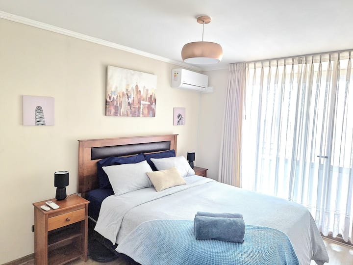 Barrio Italia, Aire Acondicionado, Parking, Piscin - Providencia