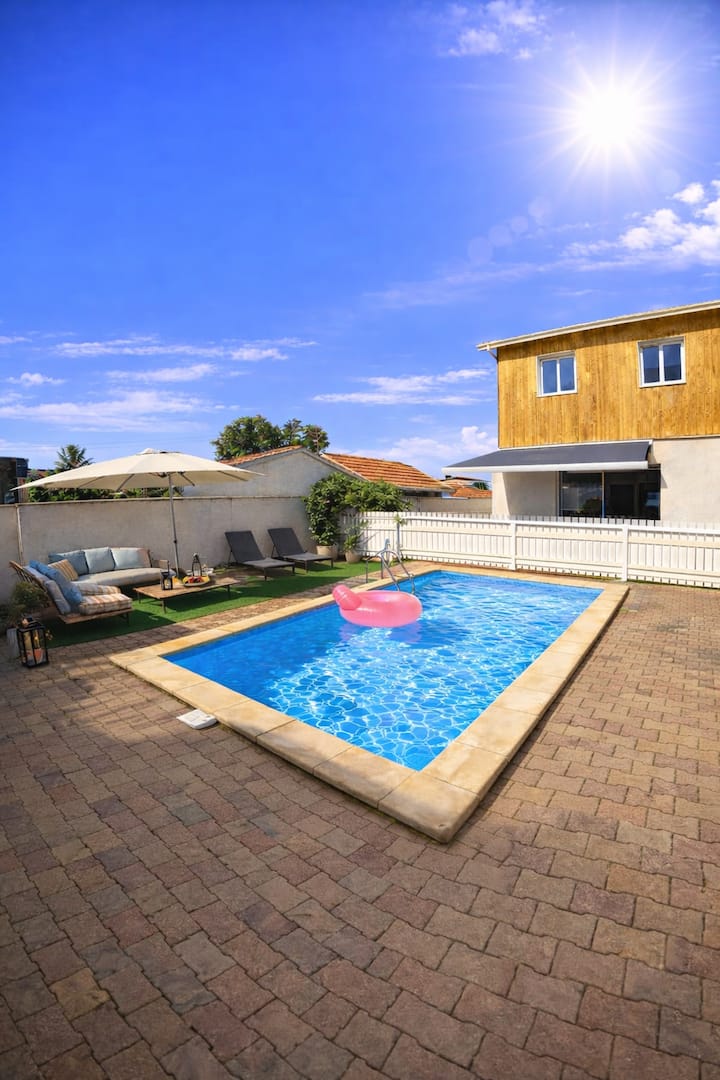 Villa 10 Pers•piscine Privée•plage & Centre à Pied - Biscarrosse