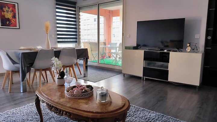 Appartement En Centre D'aix -T3 70mt - Cabriès