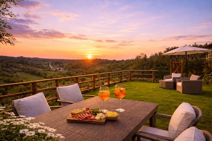 Casale Petruccaio: Jacuzzi & View Tuscan Hills - Pontedera