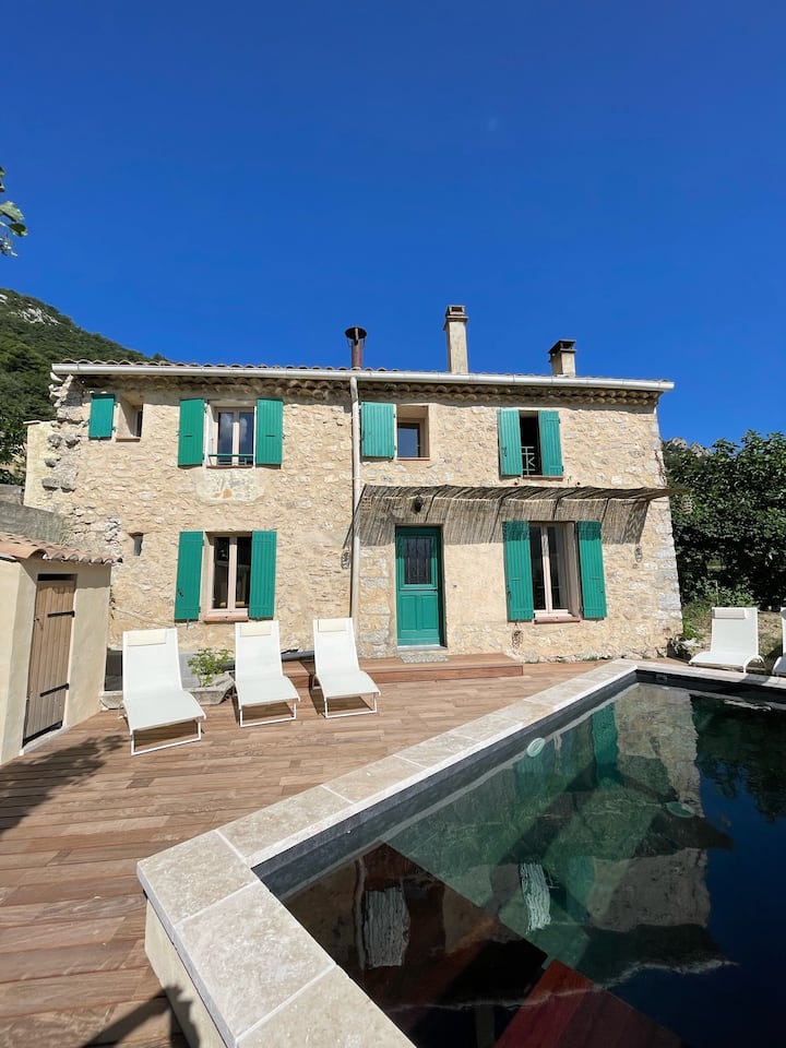 Le Petit Mas Thym Avec Piscine Chauffée 15av-15oct - Nyons