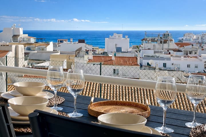 Rosamar- Plage à Pied, Vue Mer, Piscine, Terrasse - Albufeira