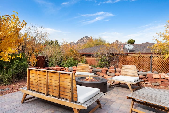 Hummingbirds Heaven: Swim Spa+ Sauna + Views - Sedona, AZ