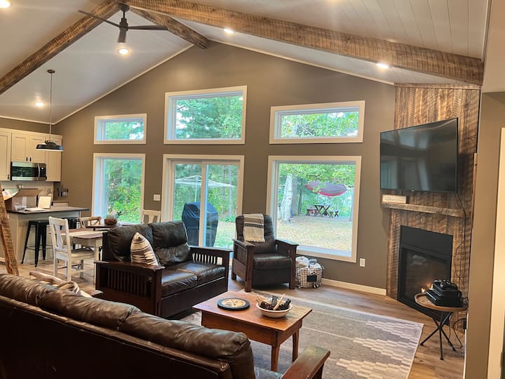 Lake Belle Taine Medhus Cabin - Nevis, MN