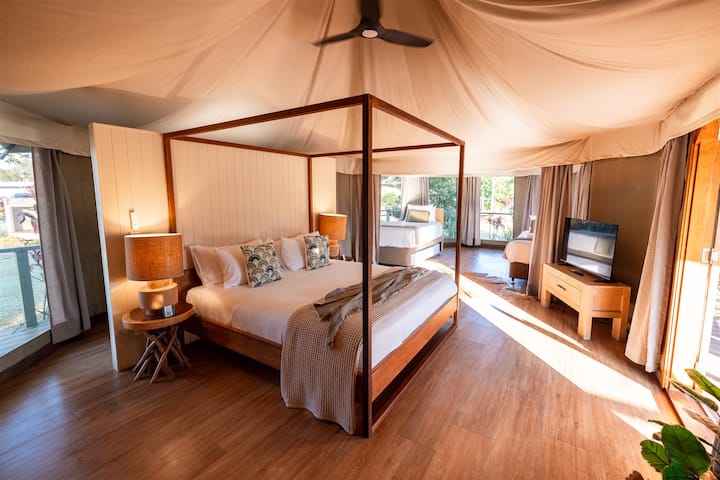 Family Safari Tent - Sunshine Coast Queensland, Australia