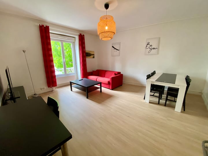 Bel Appartement Rénové.centre Ville/ Fac/wifi - Nantes