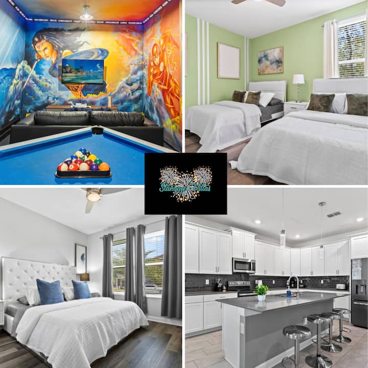 6br Marvelous Resort Home W/free Pool & Spa Heat - Kissimmee