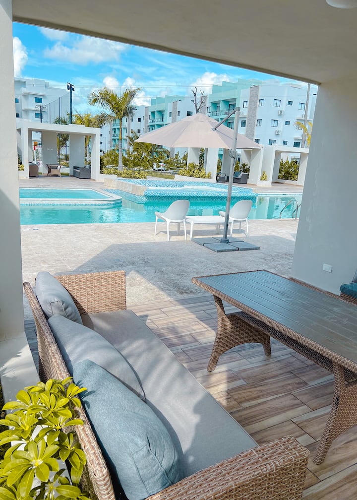 Themed & Peaceful | Garden View | Energy Included - Punta Cana
