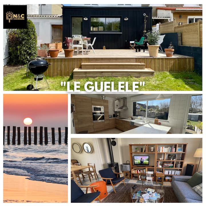 Le Guélélé - Maison 4 Chambres à 200 M De La Plage - Sangatte