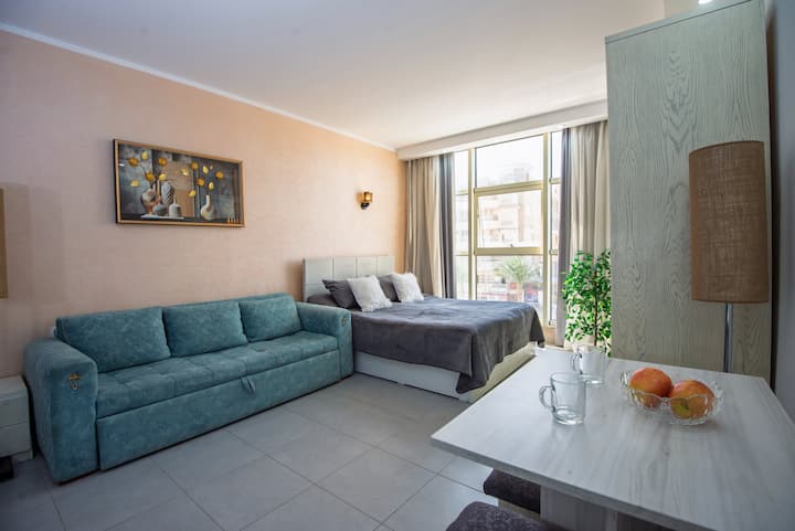 Elegant Spacious Studio, Private Beach Access - Hurghada
