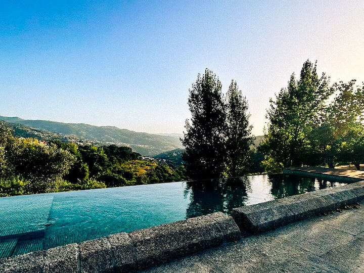 Quinta De Travanca-design House With Pool In Douro - Région Centre