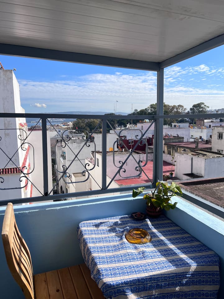Center | Sea View | Fast Wifi | Ps4 + Netflix - Tangier