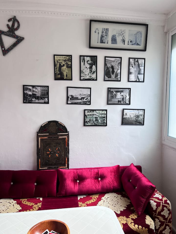 Beach-view Terrace | Fast Wi-fi | Cozy Stay - Tangier