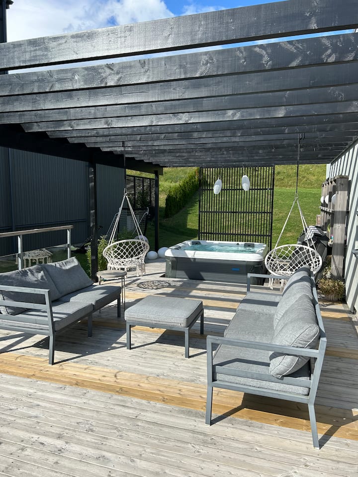 Hus Vid Hills Golf Club/ Utespa Samt Golfbil - 