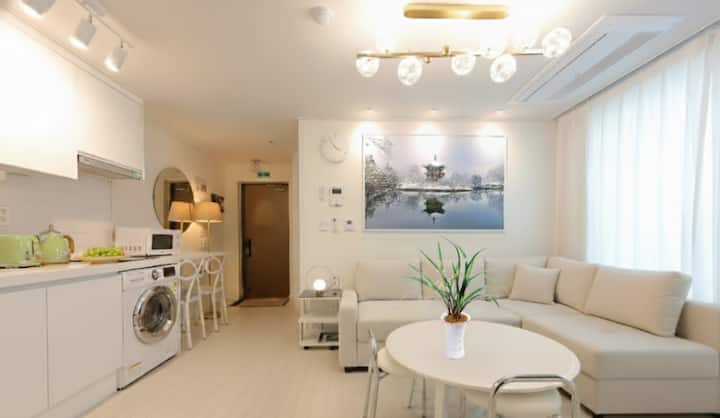 Stn-3minnewb/d Elevator(luggagestorageparkingfree) - Séoul