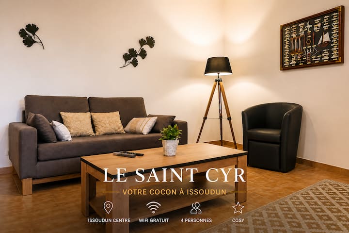 Le Saint-cyr, Centre-ville, Cosy, Spacieux - Issoudun