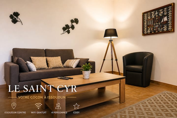 Le Saint-cyr, Centre-ville, Cosy, Spacieux - Issoudun