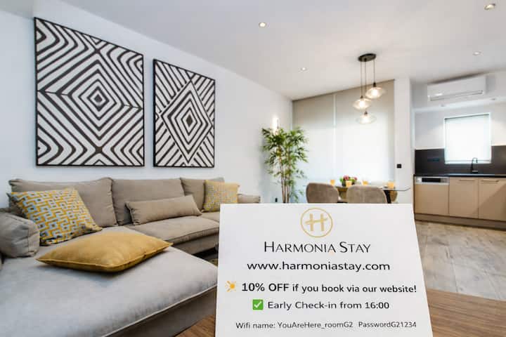 The Quiet Kingbed Free Parking&high-speed Fiber G2 - Chania