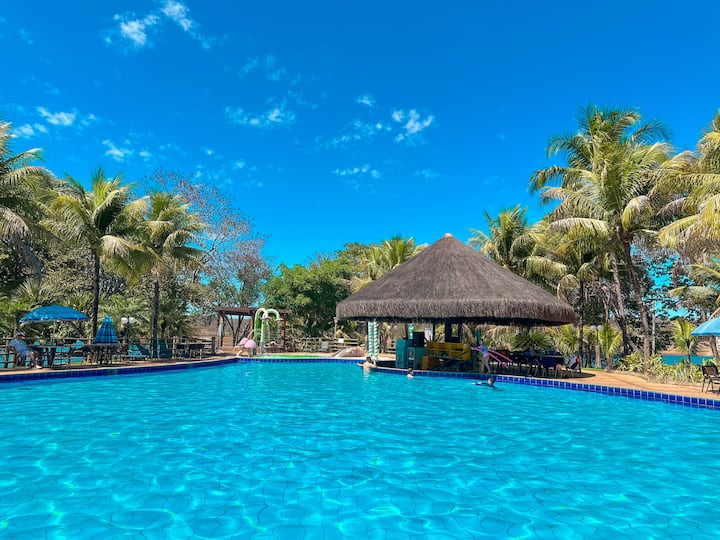 Flat Em Meio à Natureza Do Lago - 칼다스 노바스