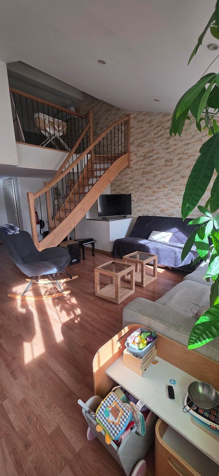 Duplex Familial 3 éToiles Climatisée - Le Boulou