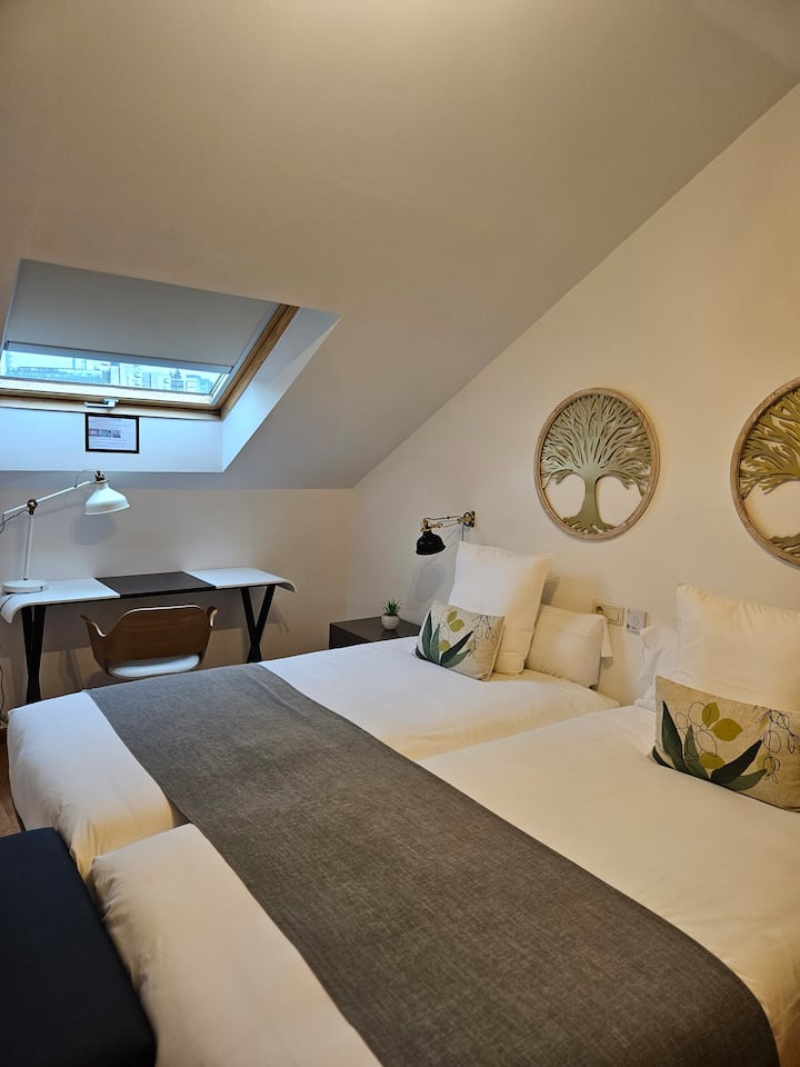 Cozy Duplex Apartment En Aptos. Ciudad Santiago - Brión