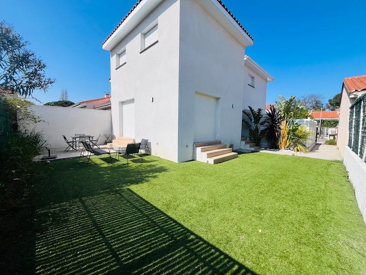 Maison Neuve/clim/jardin/parking/proche Plage - Argelès-sur-Mer