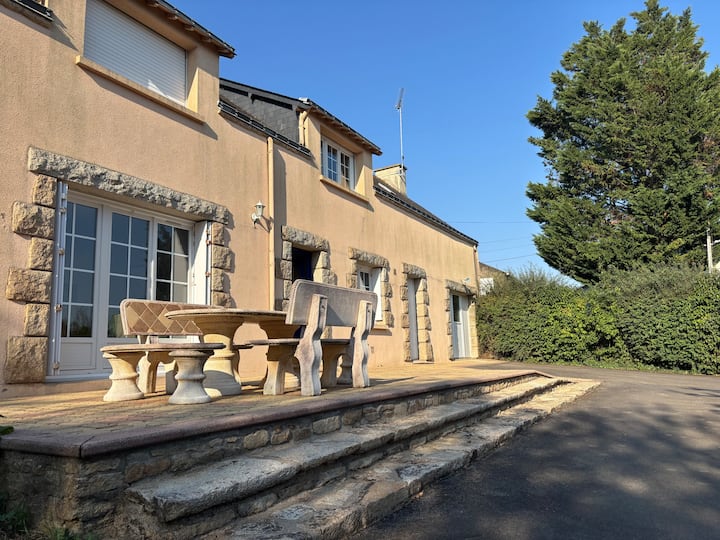 Cosy Et Chaleureuse Grand Jardin Rivière Proche - Redon