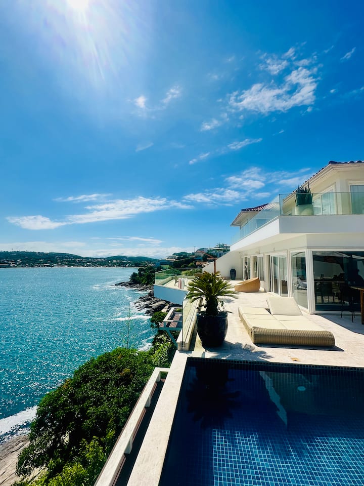 Private Oceanfront Luxury Villa With Infinity Pool - ブラジル