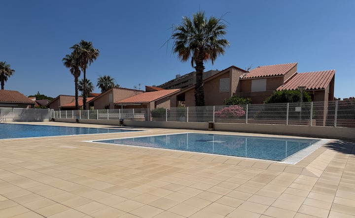 Villa Savanna - Le Clos - Piscineportplage - Saint-Cyprien