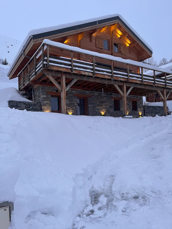 Chalet Bois 12 Personnes 4 éToiles - Saint-Sorlin-d'Arves