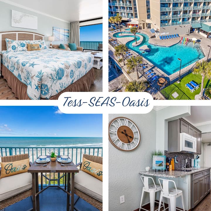 Oceanfront Oasis| King Suite | Lazy River | 7th Fl - 머틀 비치