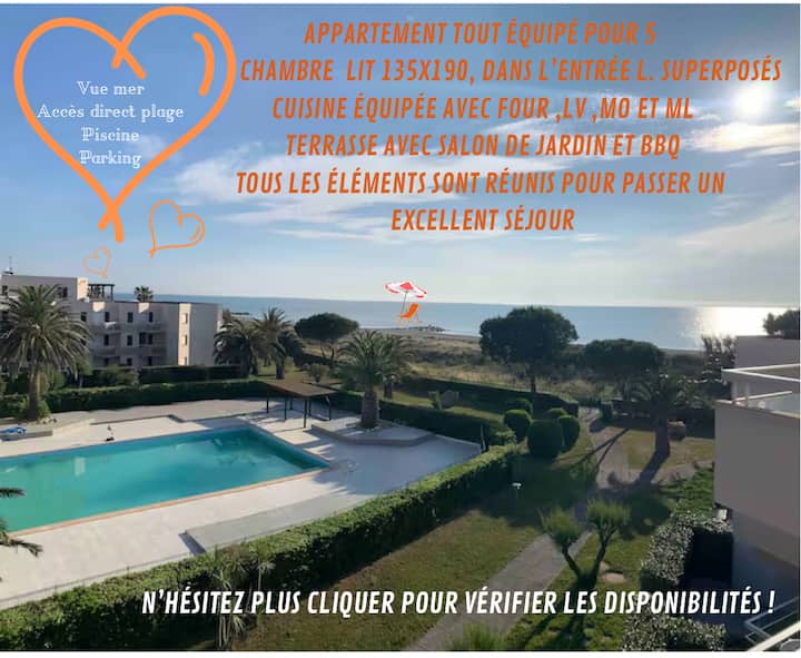 Chez « Audrey & Michel »  Superbe Vue Mer ! - Pyrénées-Orientales