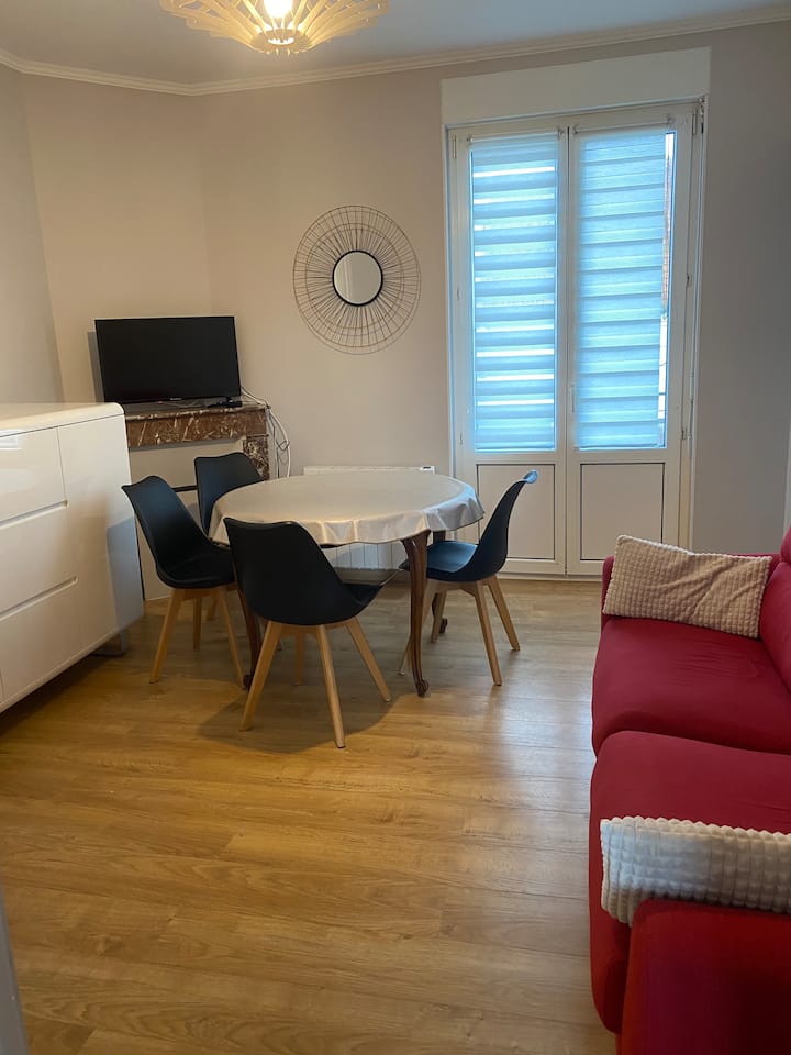Le Junon : 4 Couchages Et Balcon à 50 M Plage - Berck