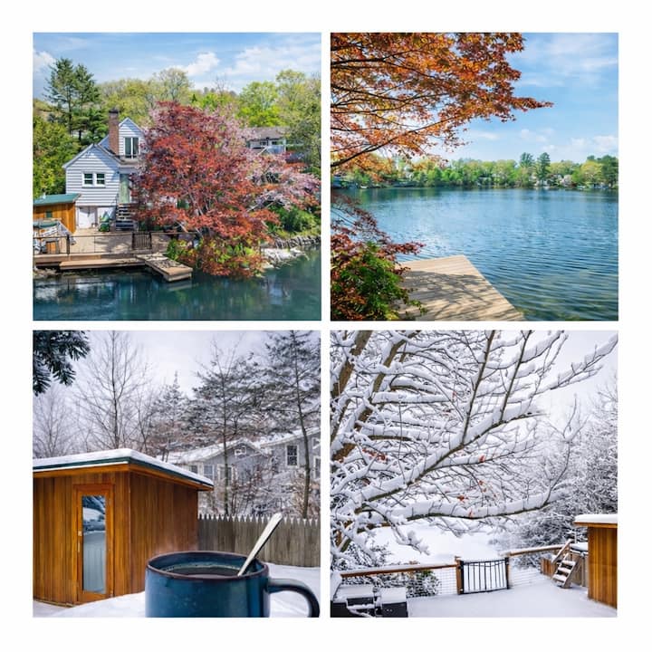 Lakefront Hot Tub Sauna 1 Hr Nyc Near Cold Spring - Peekskill, NY