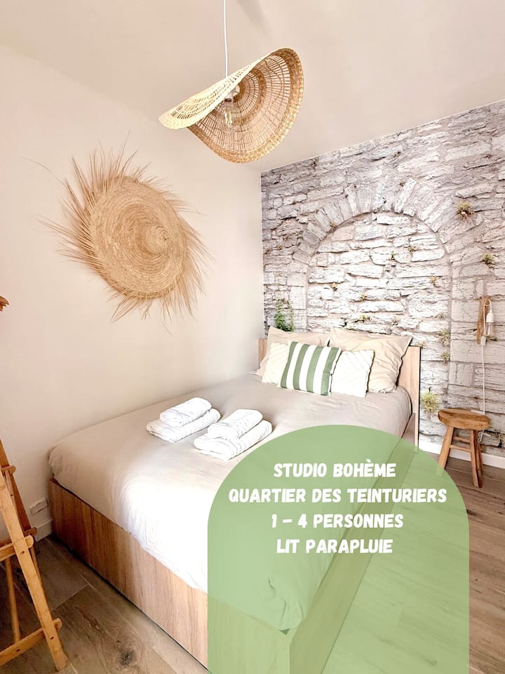 Studio Bohème – Avignon Teinturiers – Calme & Cosy - Gare TGV - Avignon