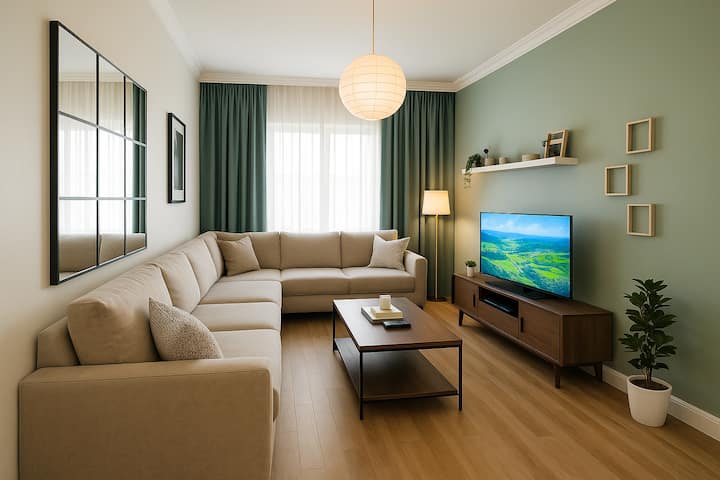 شقة بأثاث مريح ثلاث غرف نوم - Dammam