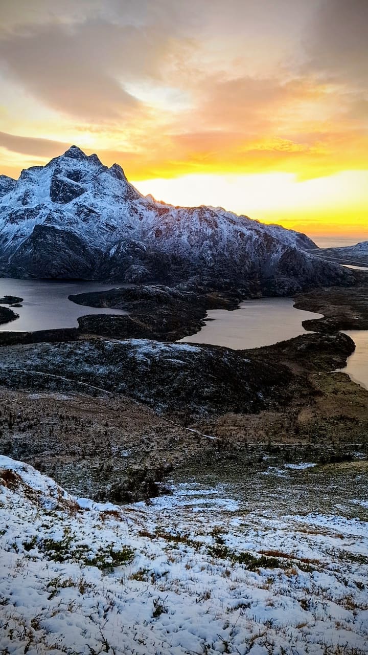 Farmorhus Fra 50-tallet Med Havutsikt - Norvège