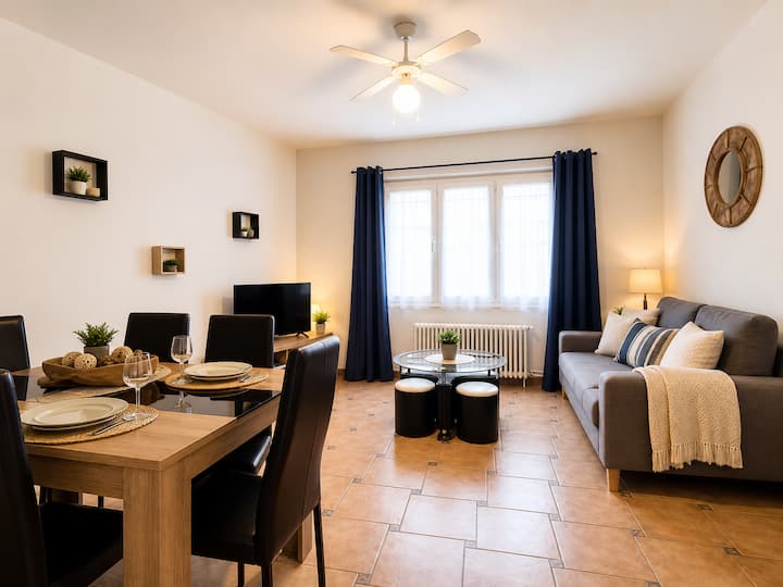 Le Saint-roch | Terrasse Privée Centre-ville Cosy - Issoudun