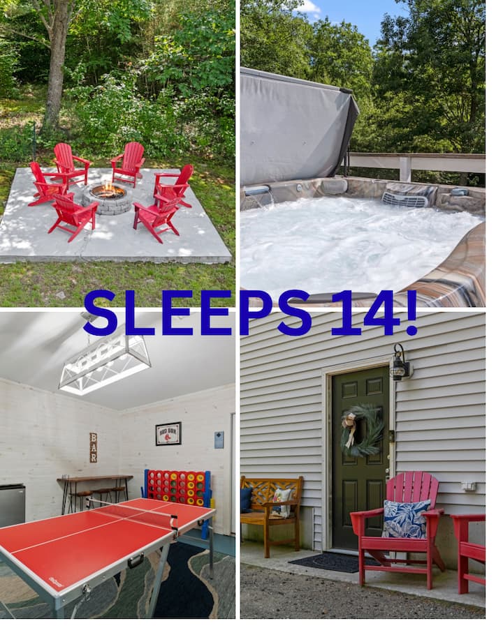 Sleeps 14|jacuzzi| Gameroom|firepit|mountain View - Wellington State Park, Bristol