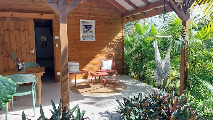 "  Bungaléo "    à 400m A Pied De La Plage - Marie-Galante