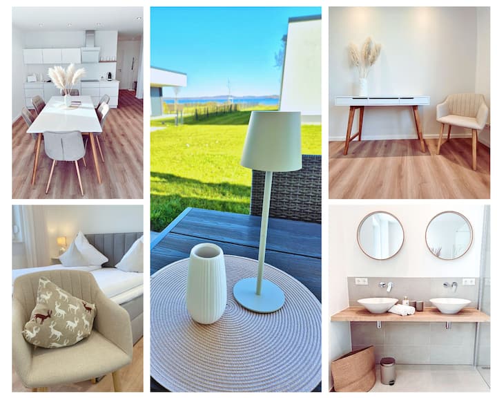 Seeliebe Apartment Mit Terrasse, Pkw, Seeblick - Schwerin